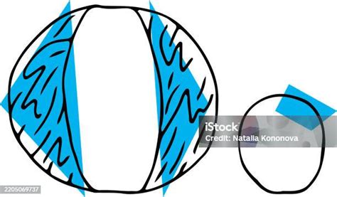 대문자 O와 소문자 손으로 검은색으로 그려진 음영 처리된 대문자와 다양한 직사각형 및 삼각형 모양의 하늘색 채우기 0명에 대한 스톡 벡터 아트 및 기타 이미지 Istock