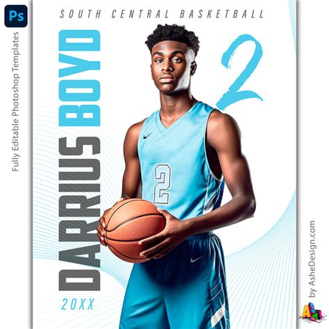 Amped Effects The Mvp Sports Poster Template For Photoshop Ashedesign