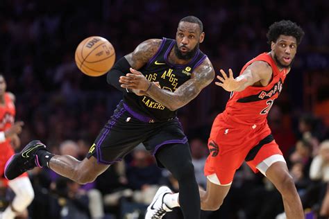 LA Lakers Vs Toronto Raptors Game Player Stats And Box Scores For