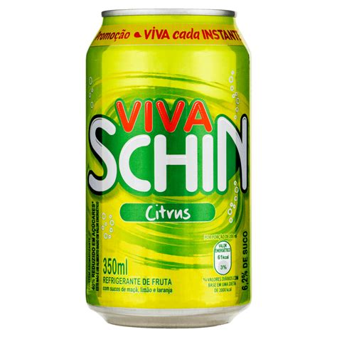 Refrigerante Citrus Viva Schin Citrus Lata 350ml