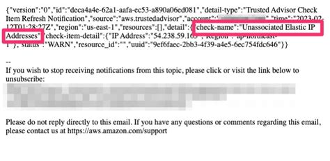 Aws Trusted Advisor を使って関連づけられていない Elastic Ip アドレスが存在する場合に通知してみる Developersio