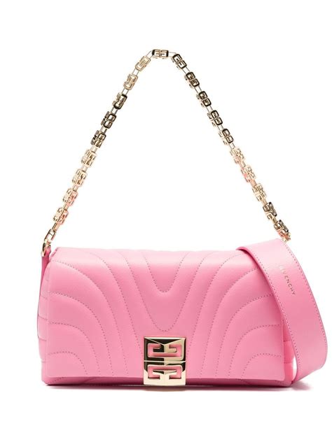 Givenchy 4g Soft Small Leather Shoulder Bag In Pink Modesens
