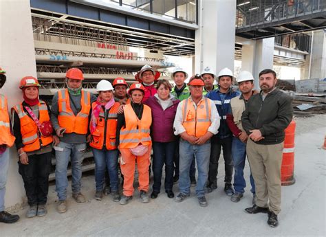 Supervisa Delfina Gómez avances en las obras del Trolebús Chalco Santa