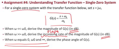 Solved Assignment 4 Understanding Transfer Function