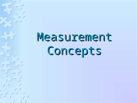 Ppt Measurement Concepts Construct Validity Of Measures Indicators