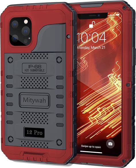 Mitywah Waterproof Case For Iphone 14 Pro Max Heavy Duty