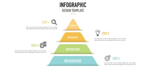 비즈니스 프레젠테이션을 위한 삼각형 또는 피라미드 종이 접기 인포그래픽 피라미드 건축물에 대한 스톡 벡터 아트 및 기타 이미지 피라미드 건축물 깔때기 마케팅 Istock