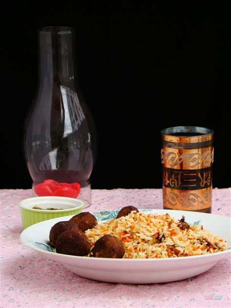 Mutton Kofta Biryani