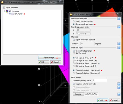 5 Export Properties Window Download Scientific Diagram