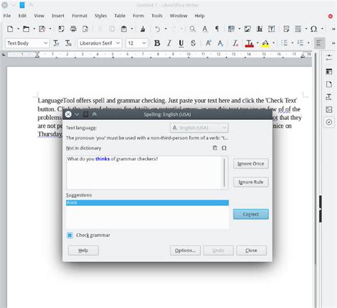Languagetool Word