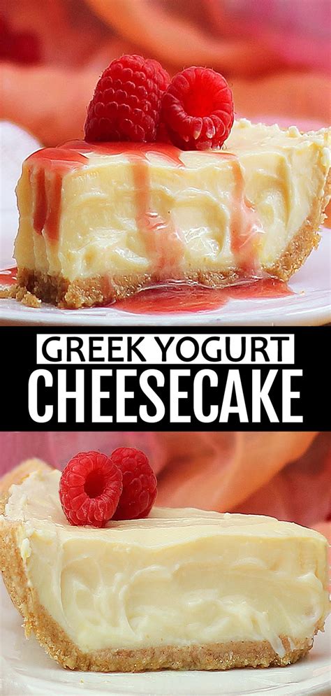 Healthy Greek Yogurt Protein Cheesecake Dessert Greek Yogurt