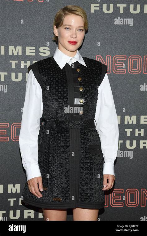 Léa Seydoux Attends The “crimes Of The Future New York Premiere At