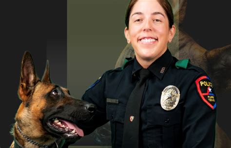 Plano Police Department Makes History With Its First Female K9 Handler Local Profile Collin