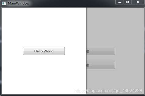 Wpf 侧面弹窗效果wpf 侧边弹窗 Frame Csdn博客
