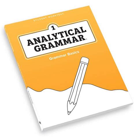 Analytical Grammar Level 1 Grammar Basics Student Mathcanada
