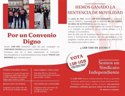 El 30 De Noviembre Vota A Lsb Uso En Indesa Lsb Uso