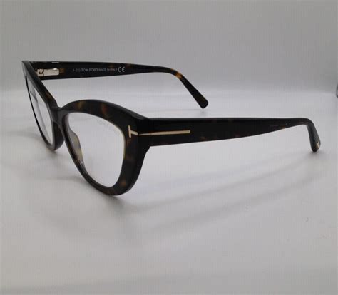 Tom Ford Tf 5765 B 052 Tortoise Cat Eye Plastic Eyeglasses Frame 54 17