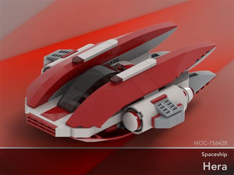Lego Moc Spaceship Hera By Brampf Rebrickable Build With Lego