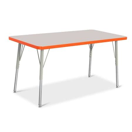 Jonti Craft Berries Rectangle Activity Table 24 In X 48 In A Height
