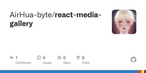 Github Airhua Byte React Media Gallery
