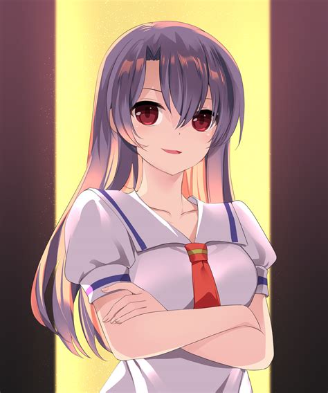 Safebooru 1girl Aika Series Aika Zero Backlighting Bangs Breasts