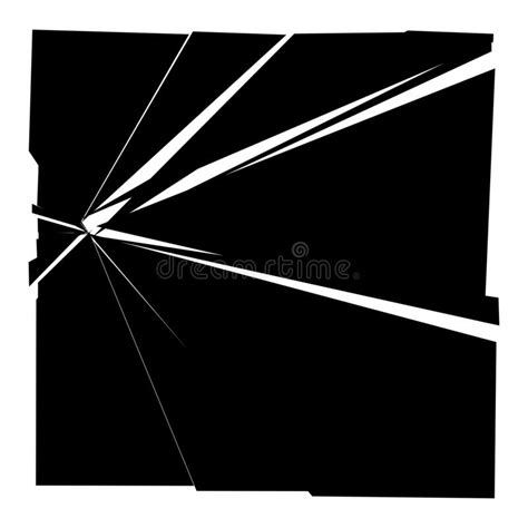 Shattered Fractured Broken Square Burst Explosion And Rupture