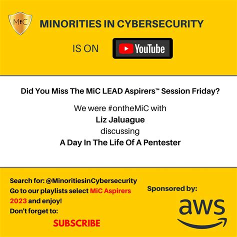 minorities in cybersecurity posted on linkedin