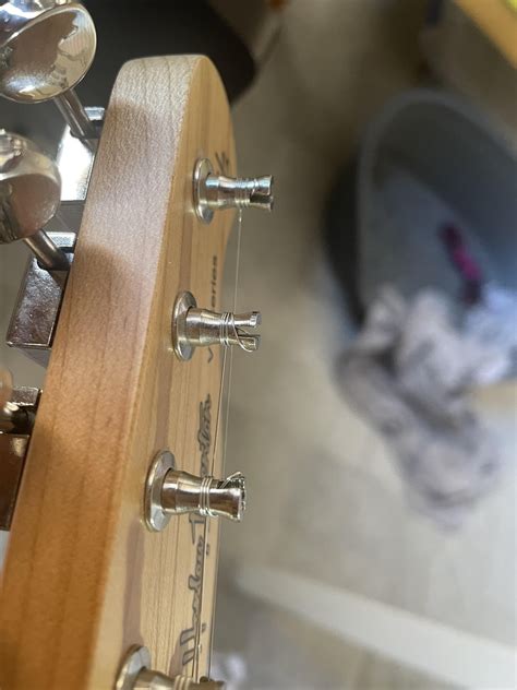 I Just Put New Strings On My Guitar For The First Time By Myself Do You Think I Did Alright Or