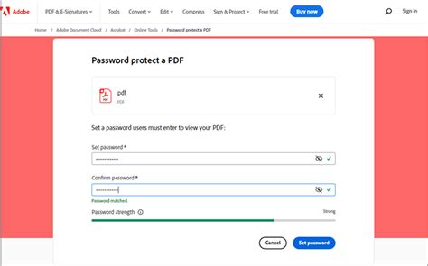 アドビリーダーでPDFをパスワードで保護する方法をマスターする