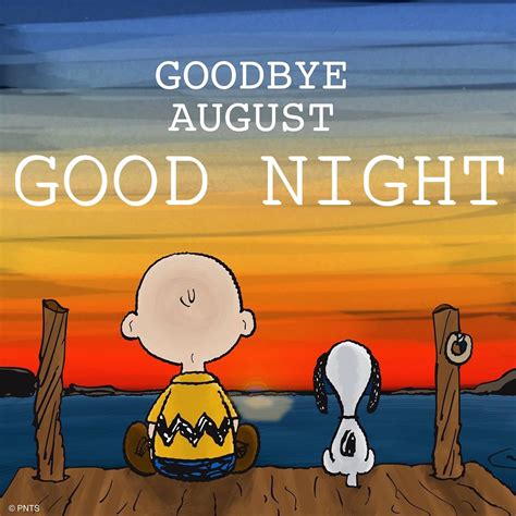 Pin On Snoopy Good Night Hello September Snoopy Charlie Brown And Snoopy