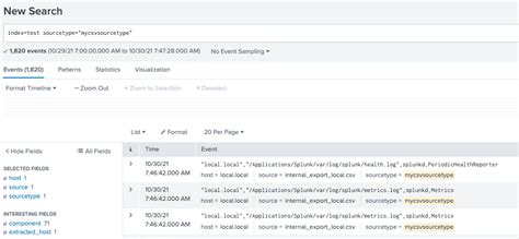 Ingesting A Csv File Into Splunk Hurricane Labs