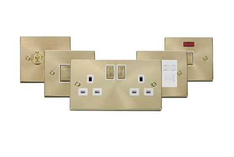 Click Deco Satin Brass Rj11 Socket Vpsb115mwh Rs Electrical Supplies