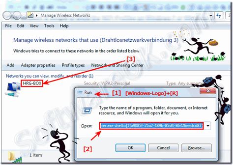 Show The Wifi Profiles On Windows 7