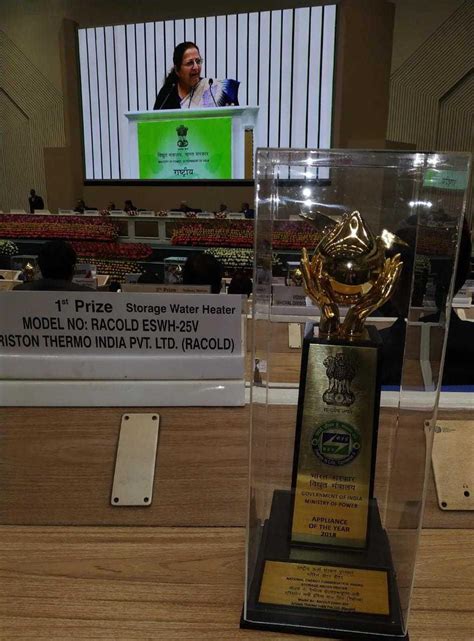 Aazad Singh On Linkedin Racold Proud Moment We Have Received Consecutive 9th Time Bee Award