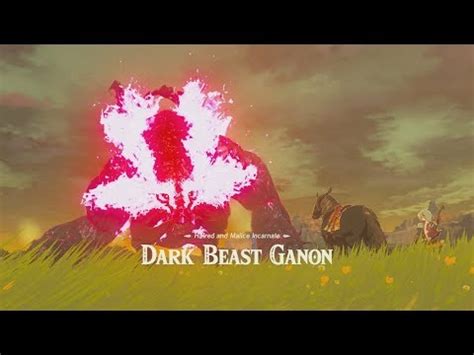 Calamity Ganon Boss Fight The Legend Of Zelda Breath Of The Wild