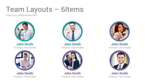 Team Introduction Slides Powerpoint Presentation Template Slidesalad