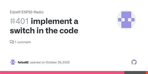 implement a switch in the code · issue 401 · edzelf esp32 radio · github