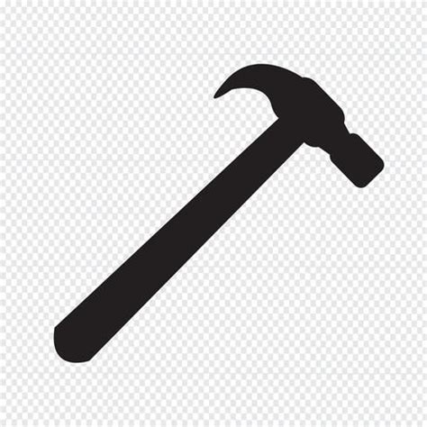 Hammer Icon Symbol Sign Art Vectoriel Vecteur Icône
