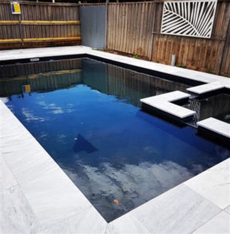 Cool Breeze Marble Pool Coping Elegant Poolside Designs