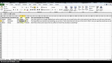 Introduction To Spreadsheets Using Excel Youtube