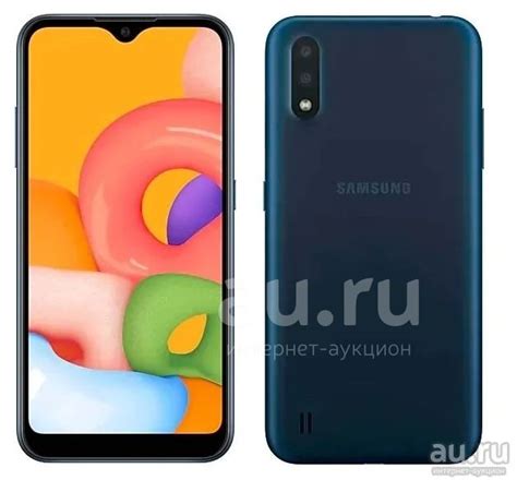 Мобильный телефон Samsung A015F DS Galaxy A01 Blue 16Gb (5,7"/13+2МП/4G ...