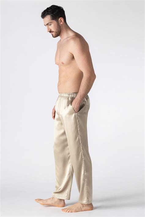 Nk Imode Nk Men S Silk Pant Champagne Buy For The Best Price Cad 31000 Canada And Us