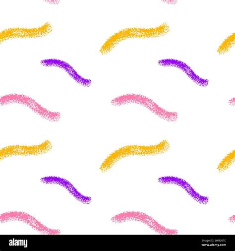 Multi Colored Seamless Pattern Backdrop With Charcoal Doodle Dashes