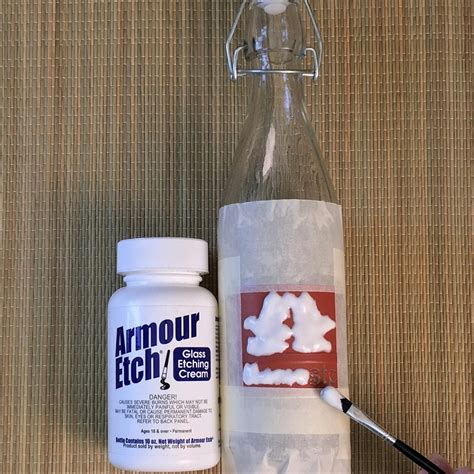 Etching In Stages Glass Etching Supplies Superstore