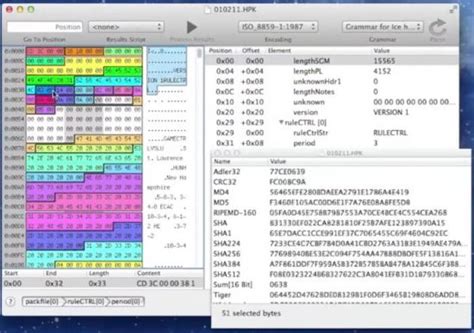how to read hexadecimal source code on macos apple gazette