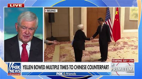Newt Gingrich Says He ‘cannot Overstate Importance Of Yellens Bow To