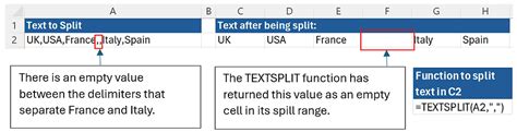 Split Text Across Columns And Rows In Excel Using Textsplit
