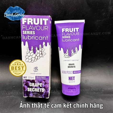 Gel Bôi Trơn Olo Fruit Flavour Series Lubricant Hương Nho 120ml