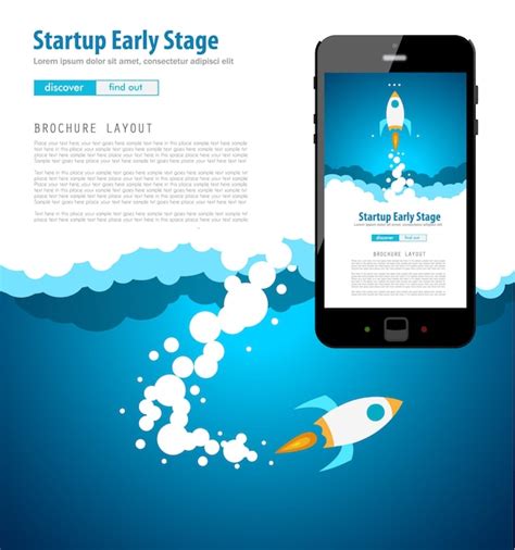 Premium Vector Startup Landing Webpage Or Corporate Design Covers