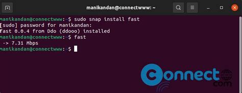 How To Test Download Speed Using Fast Command Line Tool In Ubuntu Linux